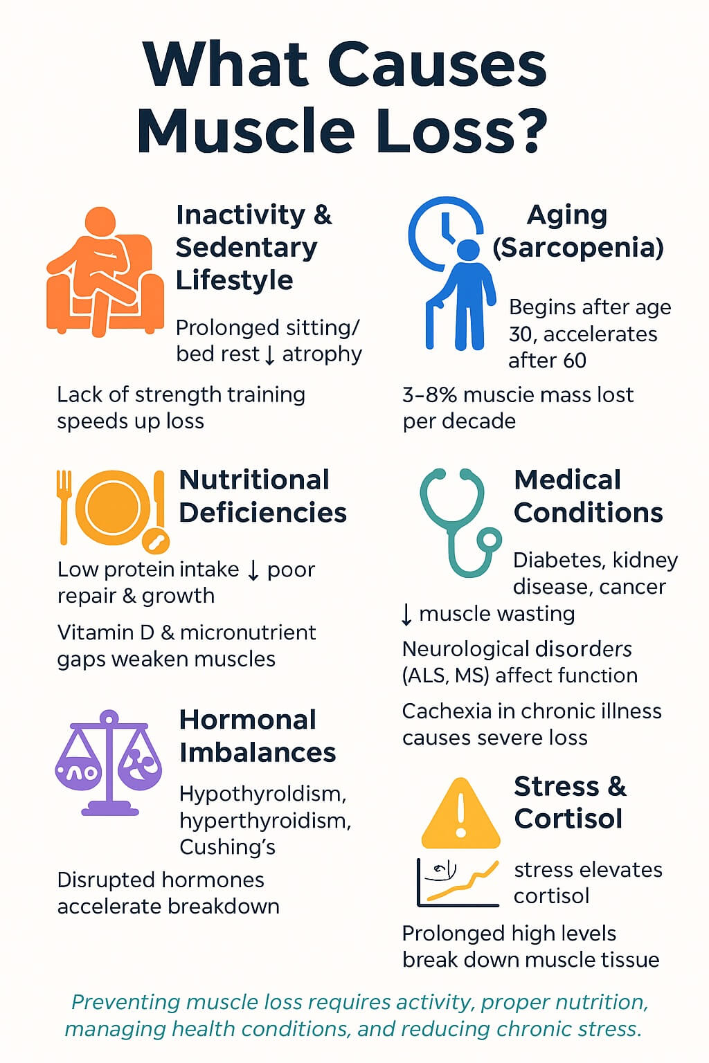 Why Am I Losing Muscle Mass in My Arms, Legs, and Buttocks? Muscle ...