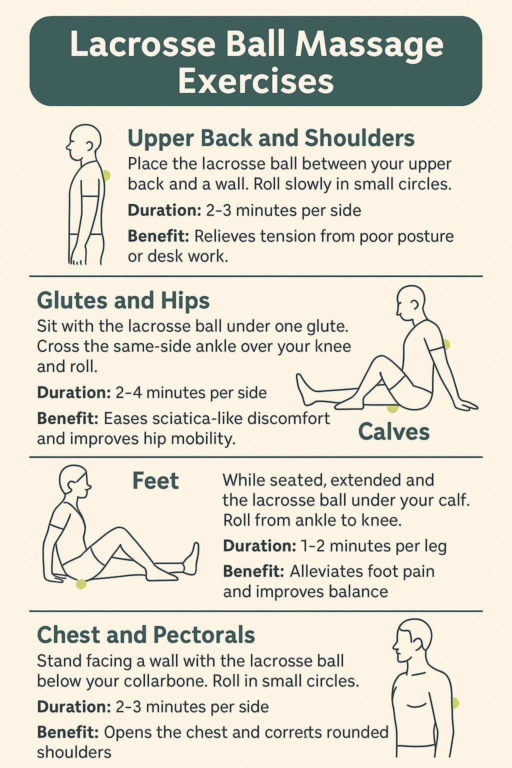 Using Lacrosse Balls for Myofascial Release: Benefits, Techniques, and ...